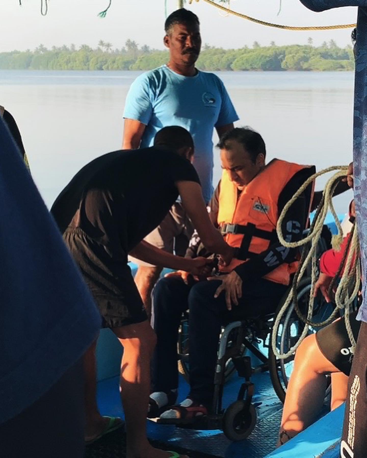 Triple World Record for Disabled Scuba Divers – PHSA