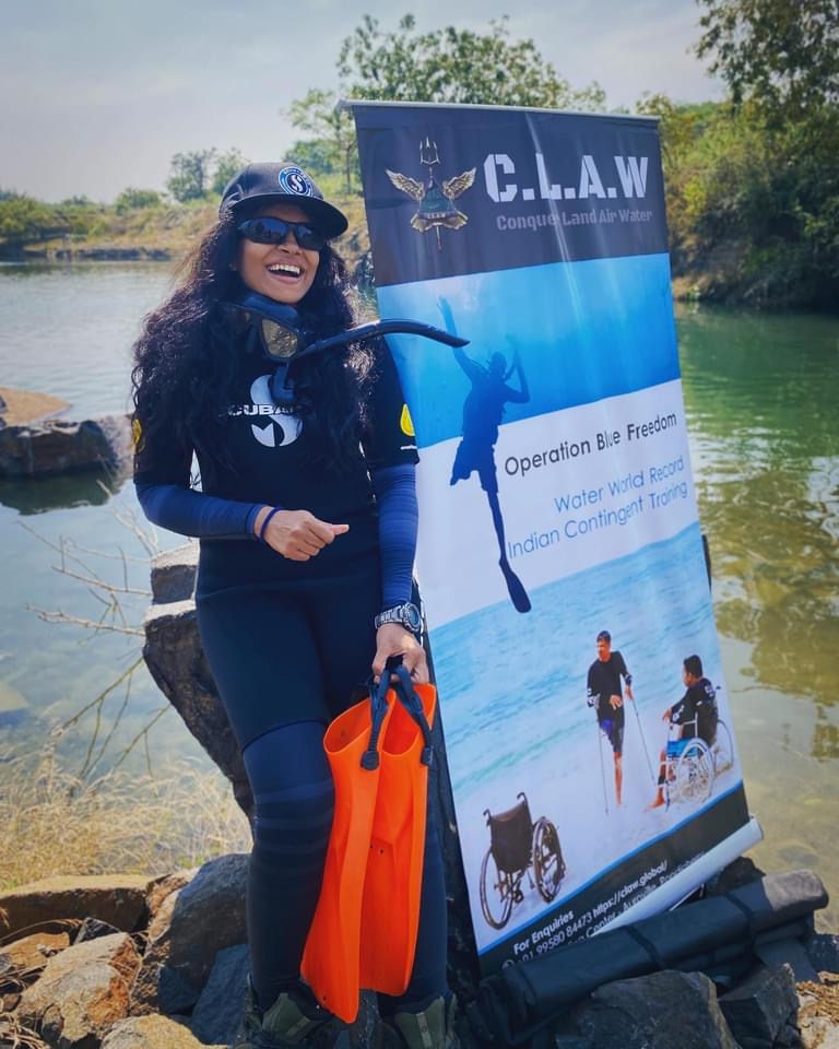 Triple World Record for Disabled Scuba Divers – PHSA